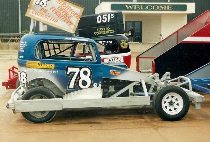 Speedway stock cars super stocks New Zealand