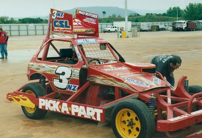 Speedway stock cars super stocks New Zealand